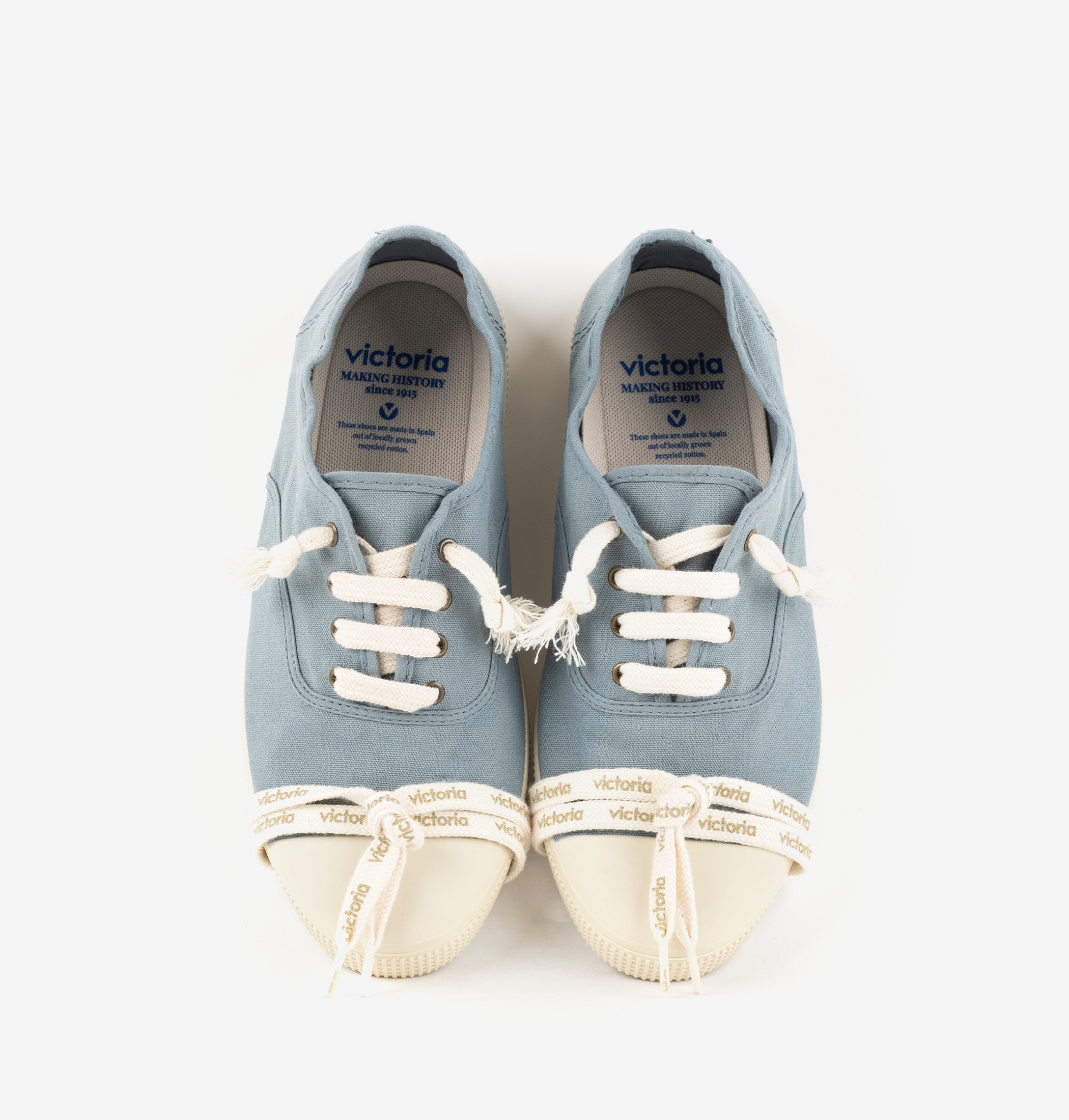 110 INGLESA LONA TINTADA DREC/LOGO | Calzados Victoria